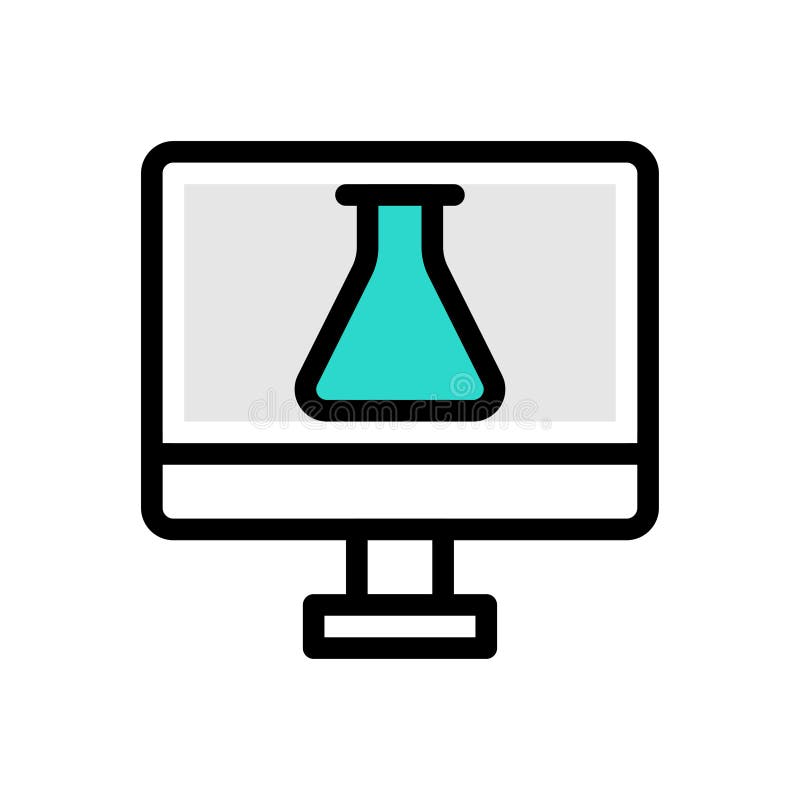 Screen experiment stock vector. Illustration of analysis - 211037148