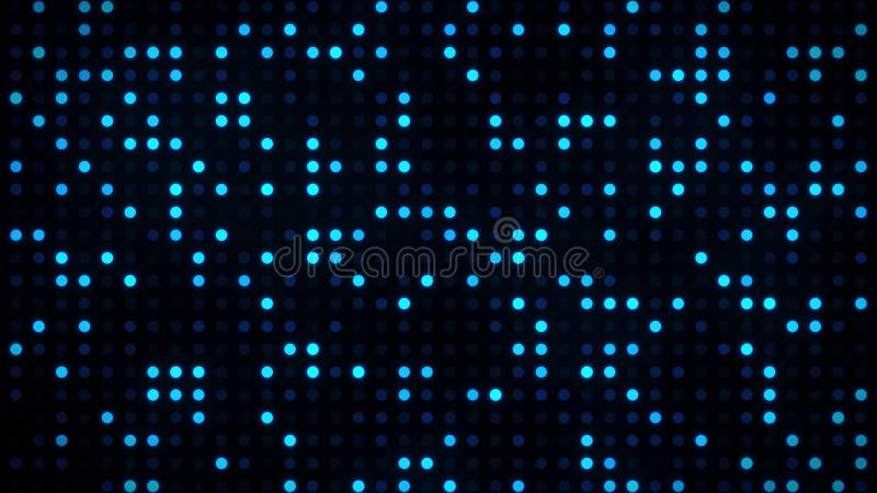 Screen of Digital Blue Squares Loop Motion Background Stock Footage ...