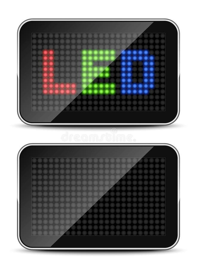 Led Panel Icons Stock Illustrations – 668 Led Panel Icons Stock ...