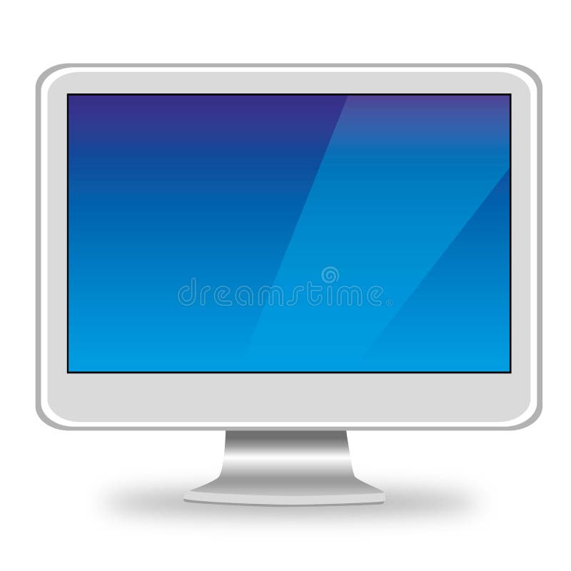 Screen stock vector. Illustration of modern, isolated - 66475207