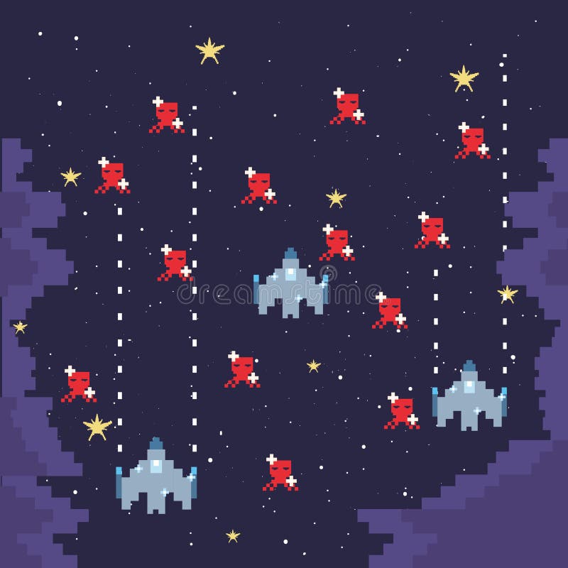 Screen Invaders Stock Illustrations – 180 Screen Invaders Stock ...