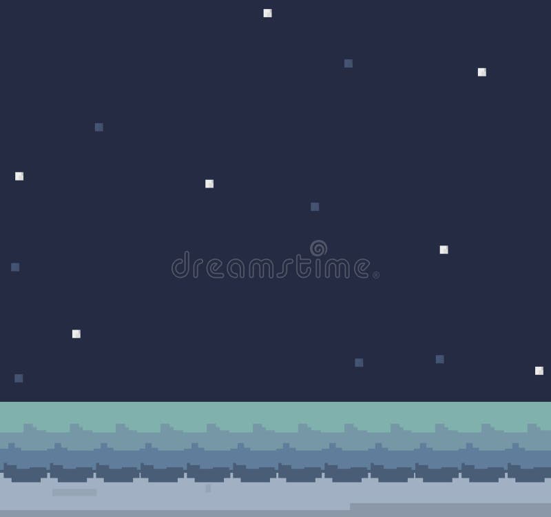 Pixel video game stock vector. Illustration of cartoon - 136625826