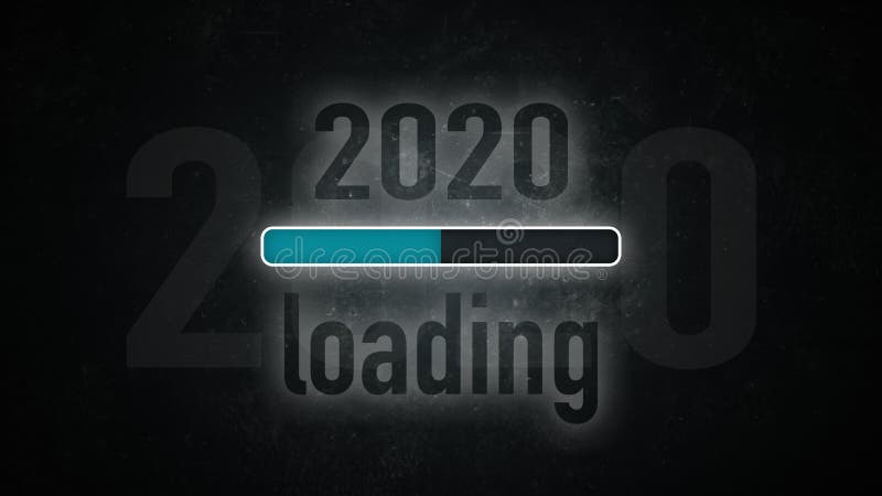 Screen 2020 loading stock illustration. Illustration of xmas - 167276369