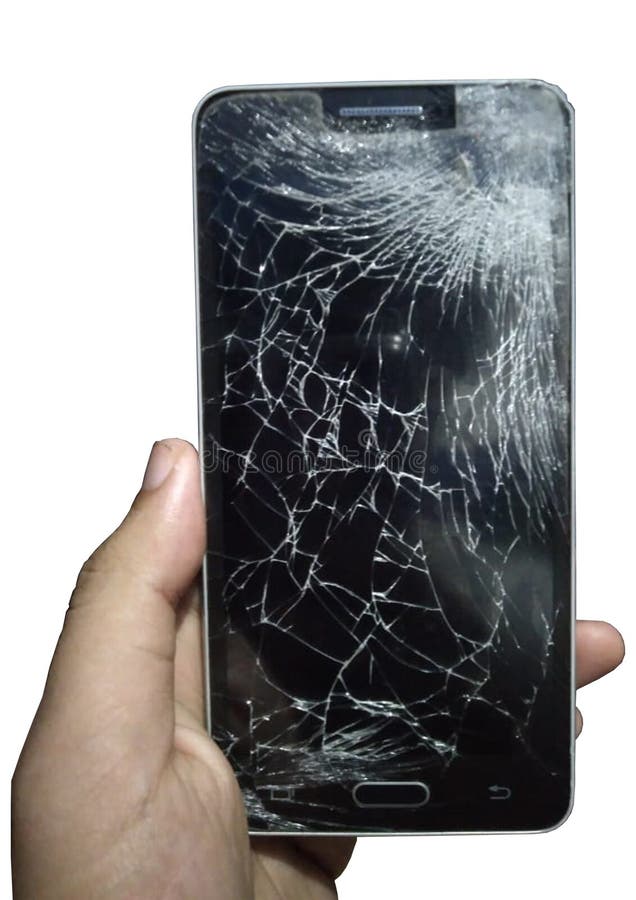 Screen Mobile Phone Shattered Stock Illustrations – 873 Screen Mobile ...