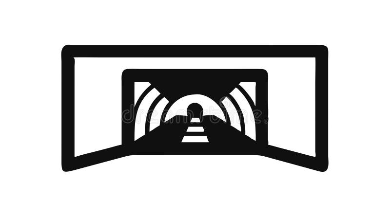 Screen with Path, Navigation, Digital Journey, Vector Design Generative ...