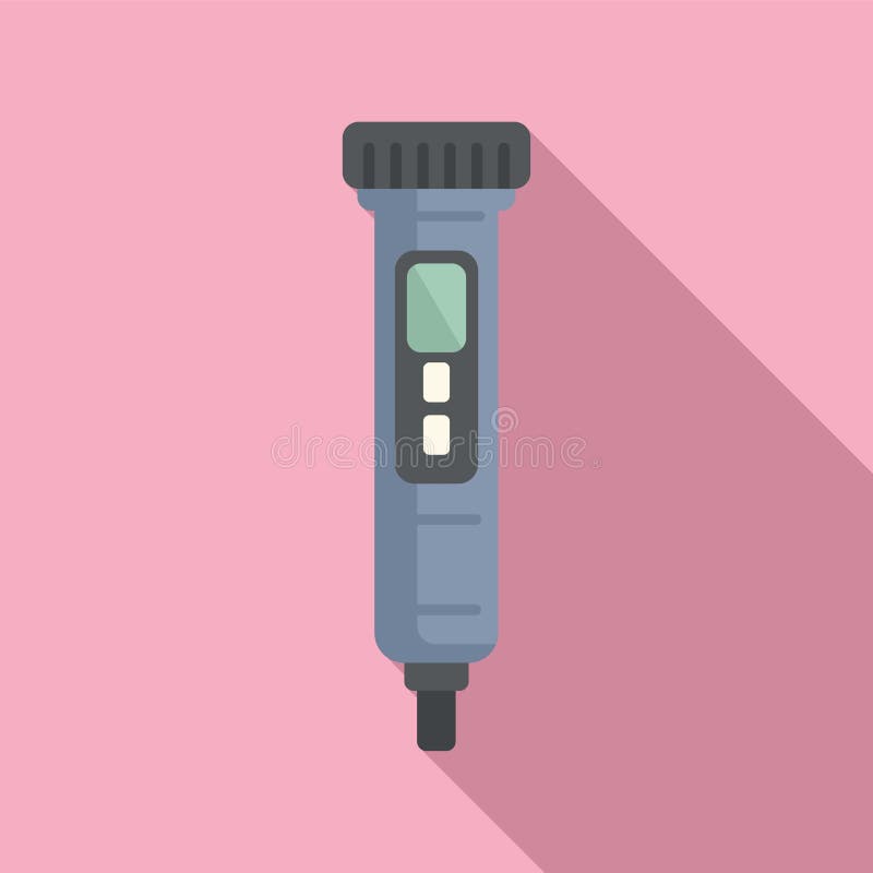 Screen Ph Meter Icon Flat Vector. Sensor Device Soil Stock Illustration - Illustration of ...