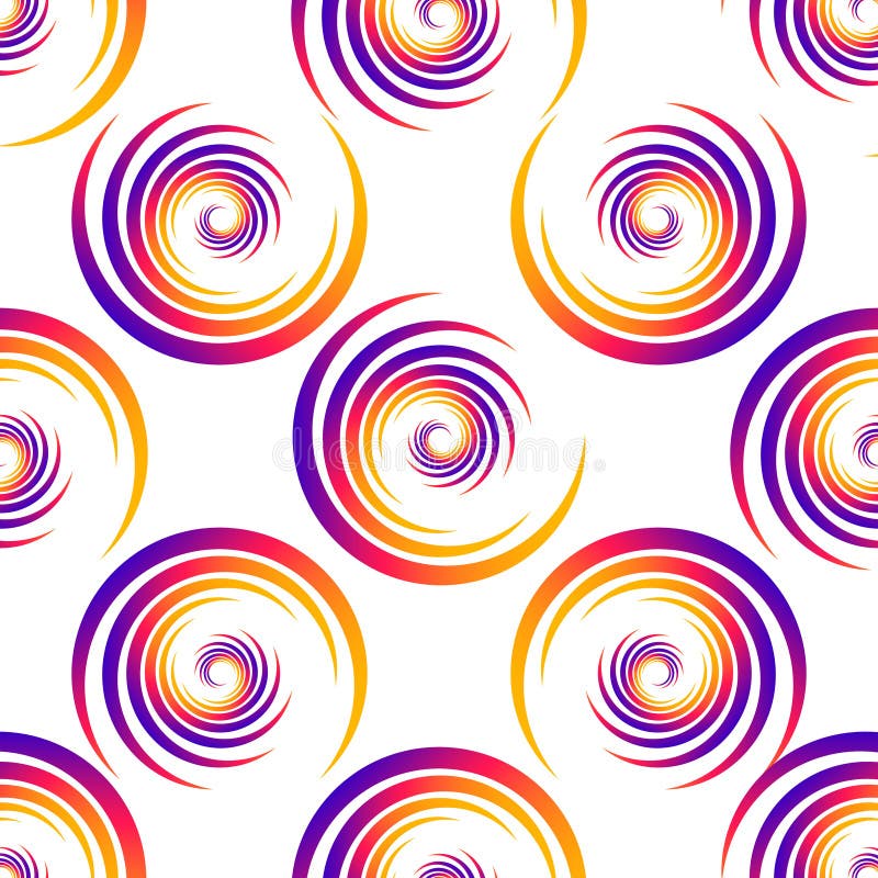 Radiant Abstract Background in Red and Blue Hues Stock Illustration ...