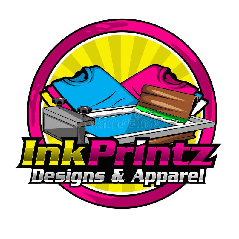 Silk Screen Printing Logo Stock Illustrations – 678 Silk Screen ...