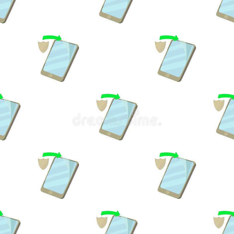 Screen Protect Pattern Seamless Vector Stock Vector - Illustration of ...