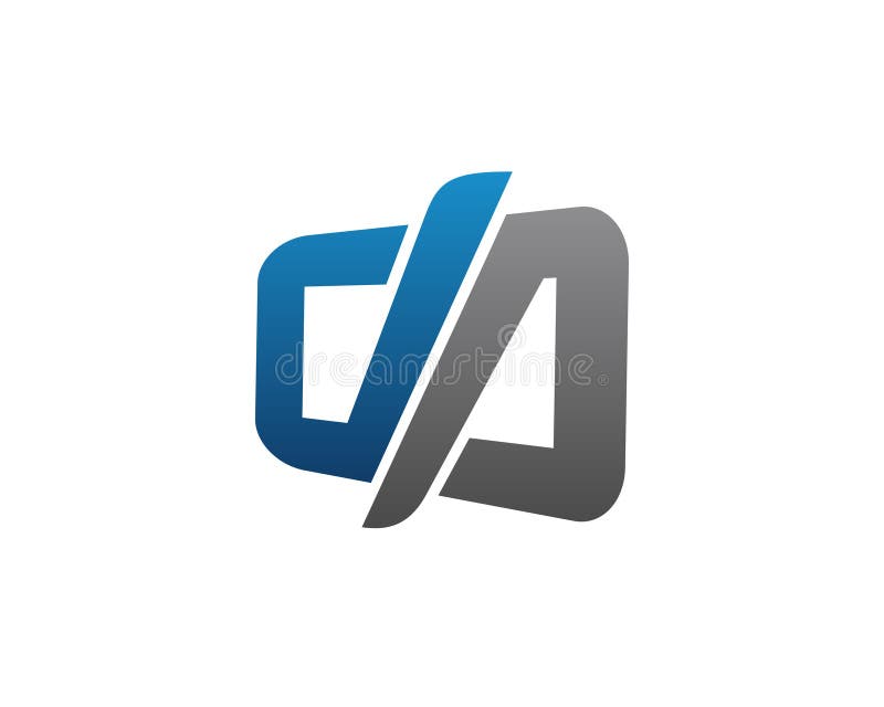 Screen Rectangle Dp Letter Logo 1 Stock Vector - Illustration of ...