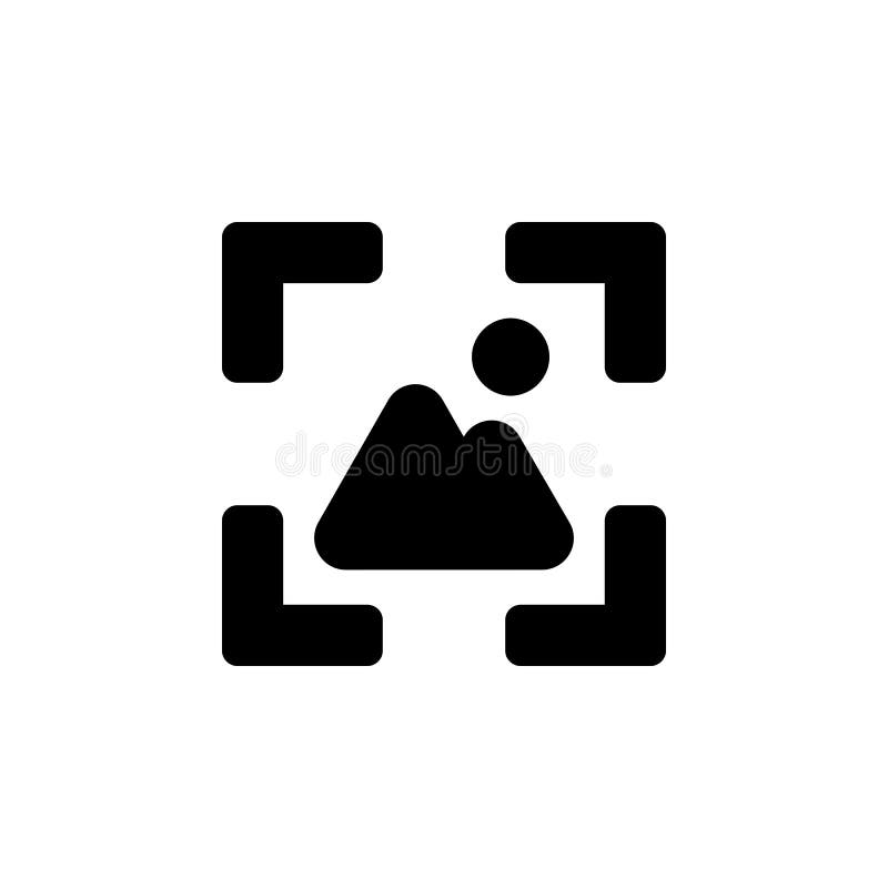 Screen Shot Icon. Application Icon. Perfect for Logo, Presentation ...