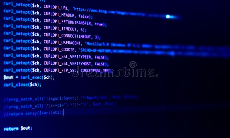 Screen with Software Developer Code. Stock Image - Image of internet ... Screen with Software Developer Code. Stock Image - Image of internet ...