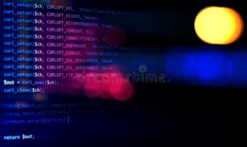 Screen with Software Developer Code. Stock Photo - Image of computer ... Screen with Software Developer Code. Stock Photo - Image of computer ...