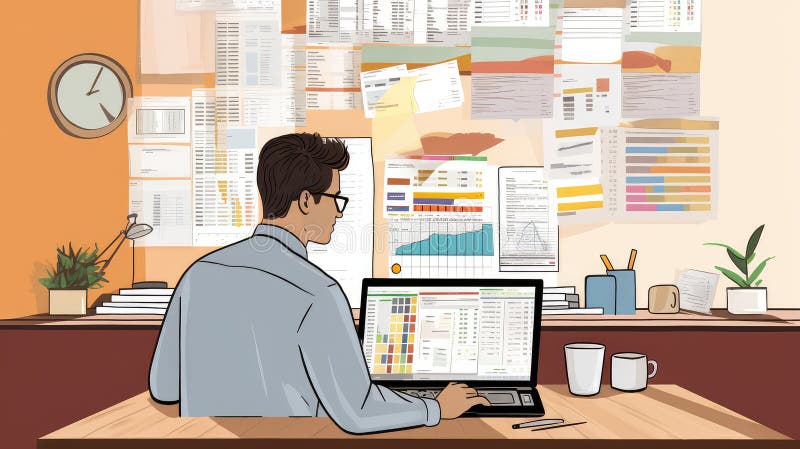 Screen table computer stock illustration. Illustration of tabs - 369260952