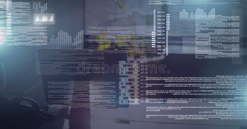 Screen text interface stock illustration. Illustration of desk - 110929734