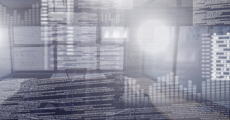 Screen text interface stock illustration. Illustration of conference ...