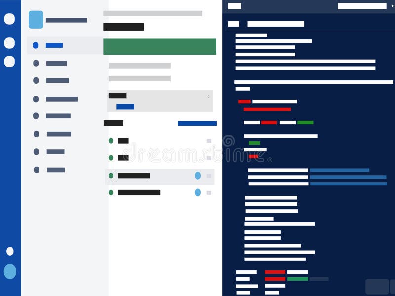 Modern System Transportation and Logistic Import Export , Generative AI Stock Illustration ...