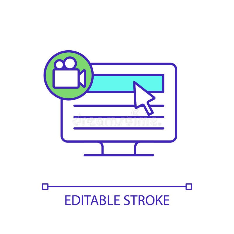 Screencasting Stock Illustrations – 7 Screencasting Stock Illustrations ...