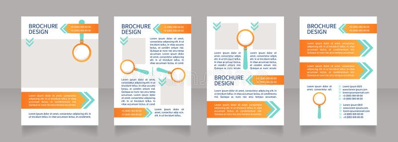 Screening and Selection of Candidates Blank Brochure Layout Design ...
