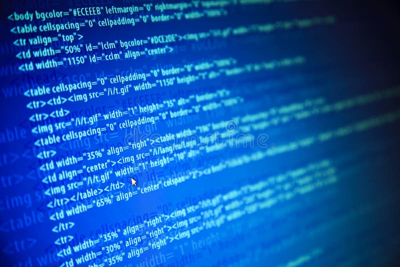 Programming Code Abstract Screen Of Software Developer Stock Image Image Of Computer