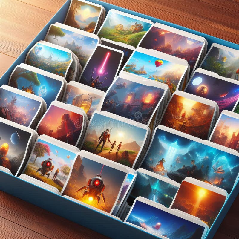 Screenshot Collection a Folder Containing a Collection of Screen Stock ...