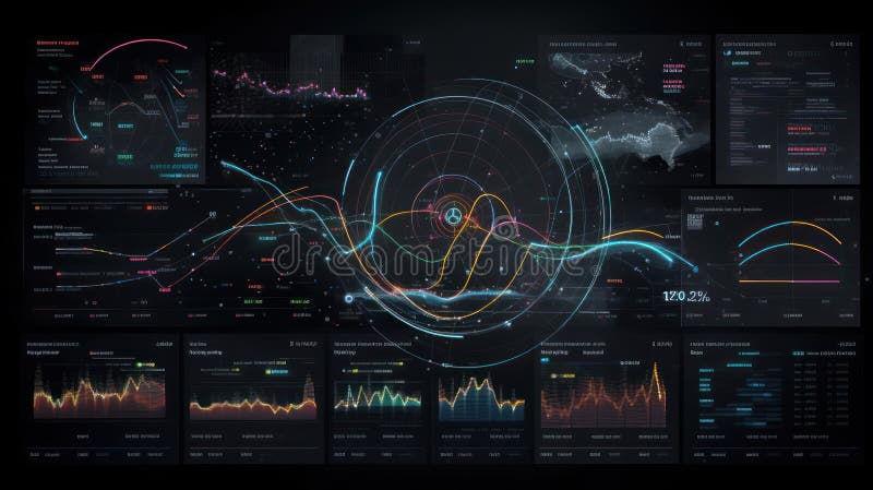 A Screenshot Of A Software Interface With Multiple Data Visualizations Showing How Big Data Can