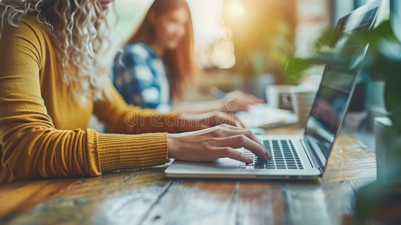 Screenshot of Staff Working at a Desktop for SEO, Research, or Coaching ...