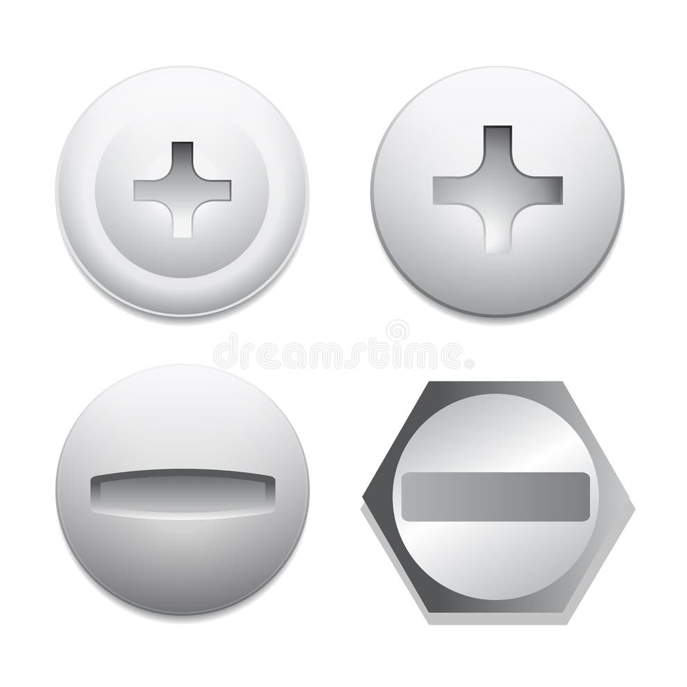 Rivets Bolts Icon Stock Illustrations – 93 Rivets Bolts Icon Stock ...