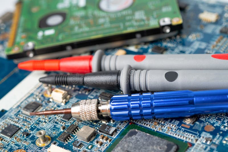 Computer Main Board stock image. Image of motherboard, board - 54431