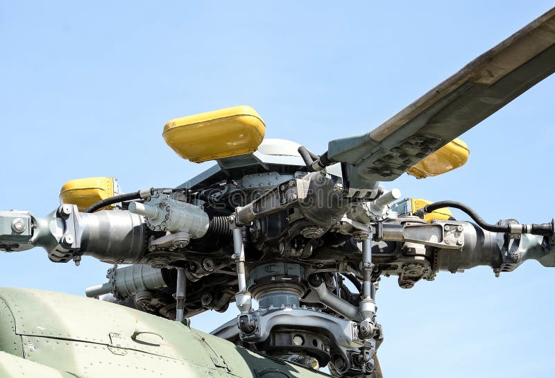 Helicopter mi 8 close up stock photo. Image of model - 95011268
