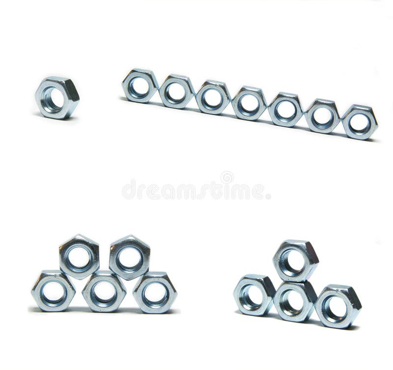 Nut stock image. Image of engineer, metal, mechanical - 11354659