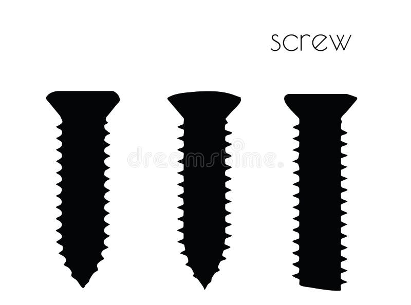 Rivet Silhouette Stock Illustrations – 553 Rivet Silhouette Stock ...