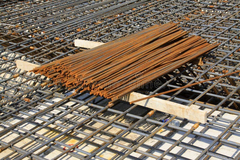 Thread steel bar framework stock photo. Image of colligation - 370952042
