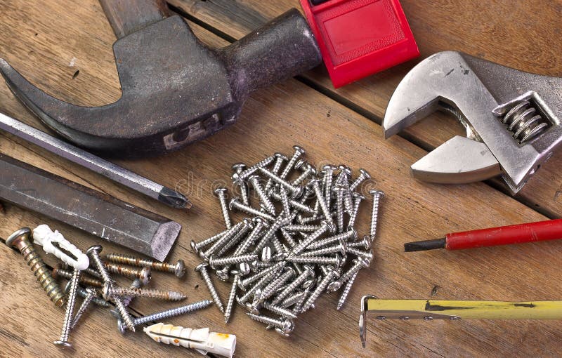 Tool of the various stock image. Image of technicians - 53899865