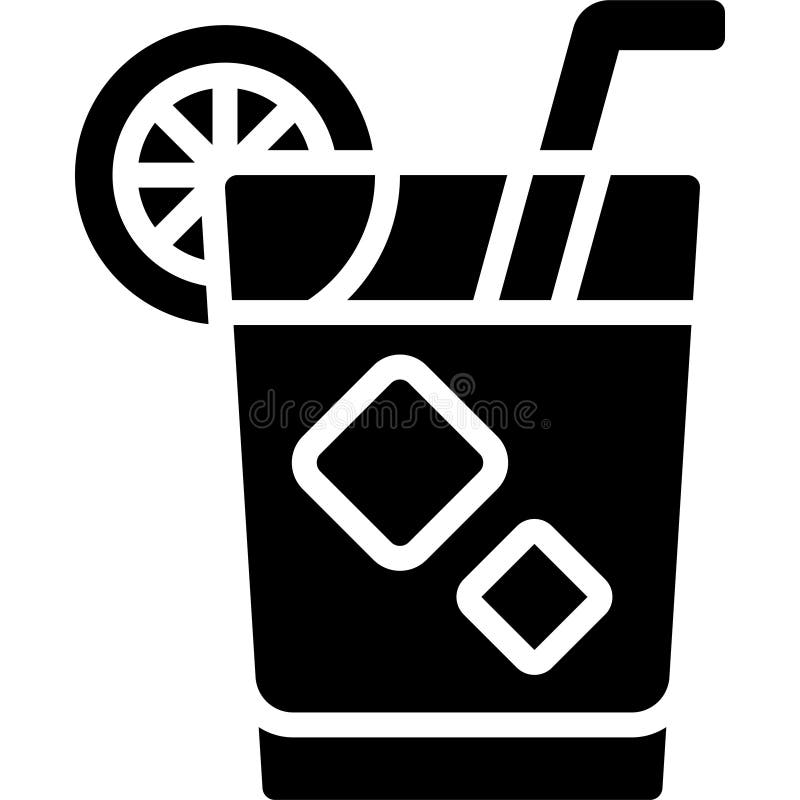 Screwdriver Cocktail Icon, Alcoholic Mixed Drink Vector Stock Vector ...