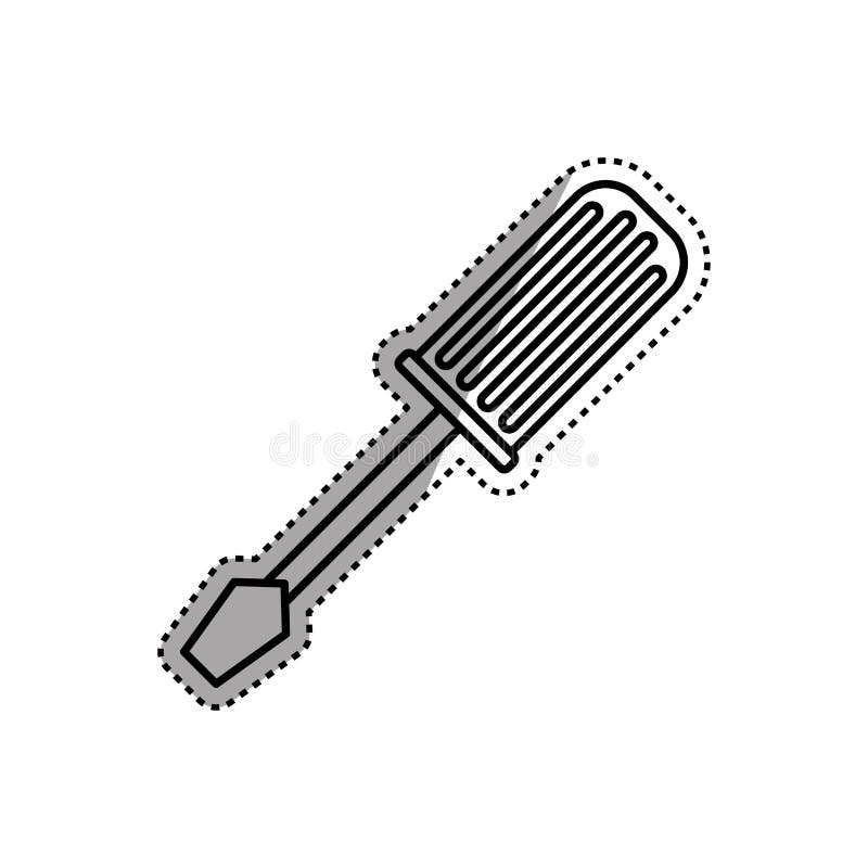 Screwdriver Construction Tool Stock Illustration - Illustration of ...