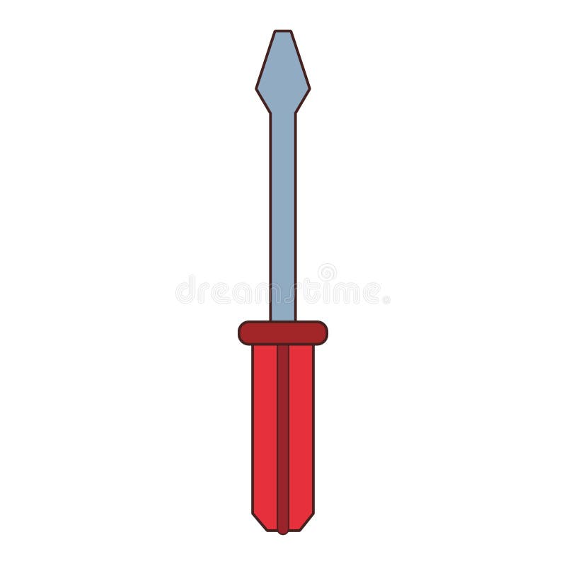 Screwdriver Construction Tool Stock Vector - Illustration of ...