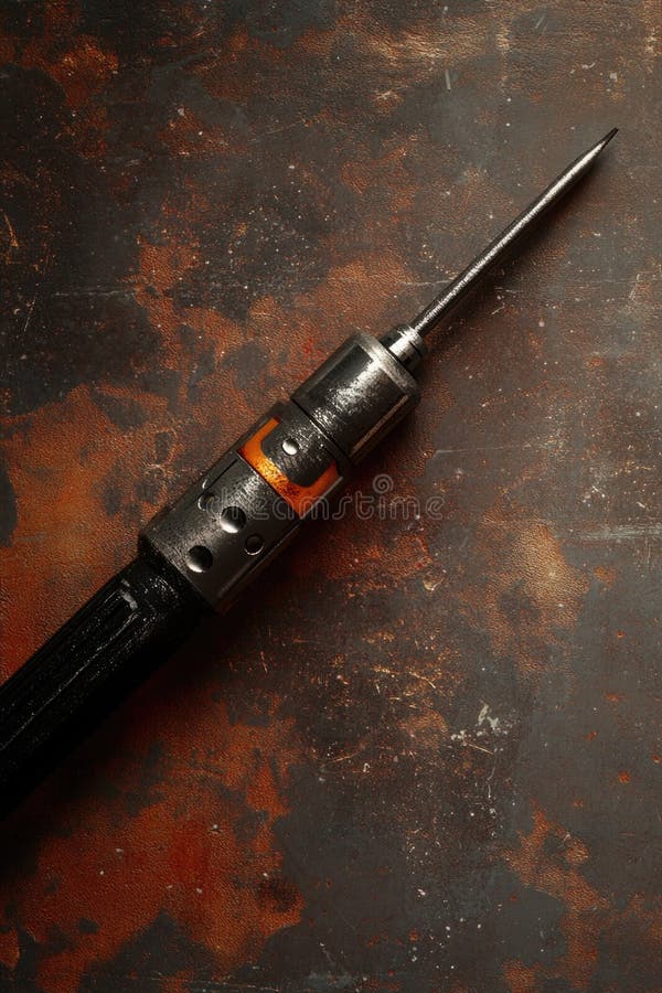 A Screwdriver Lying on a Rusty Surface, Great for DIY or Industrial ...