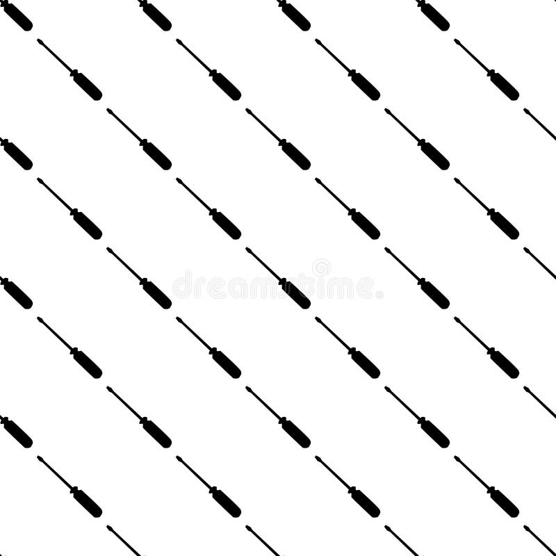 Screwdriver Pattern Seamless Stock Vector - Illustration of restoring ...