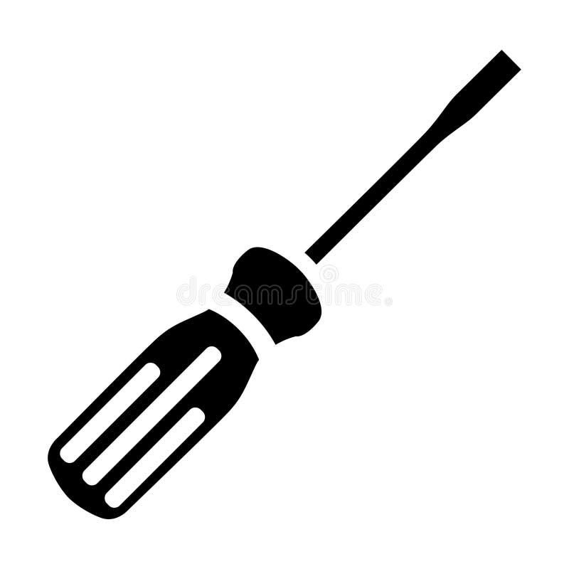 Screwdriver, Repair Icon stock illustration. Illustration of icon ...