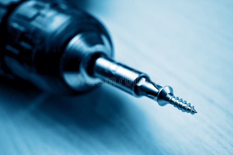 Screwdriver with Screws Closeup Stock Photo - Image of collector, bench ...