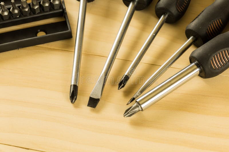 Screwdriver set stock photo. Image of silver, hardware - 57648622