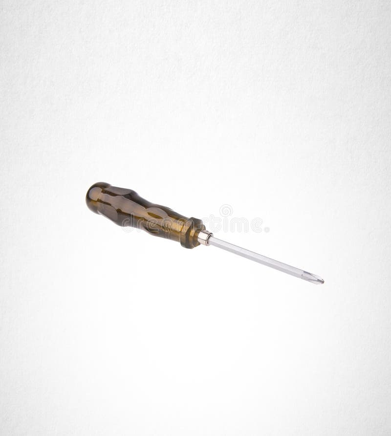 Screwdriver or Steel Driver on a Background. Stock Photo - Image of ...