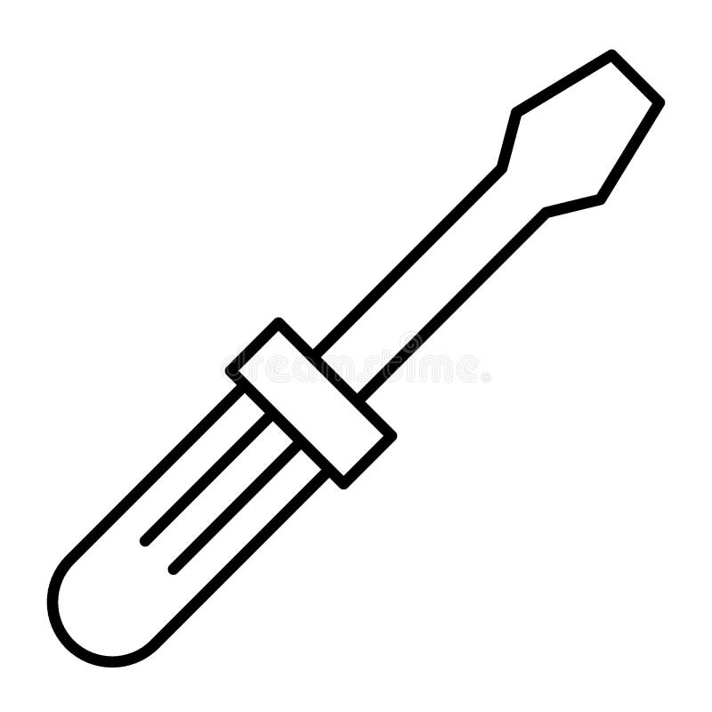 Screwdriver Clip Art Coloring Coloring Pages