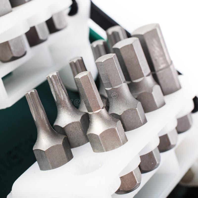 Screwdriver tips border stock photo. Image of head, steel - 53105638