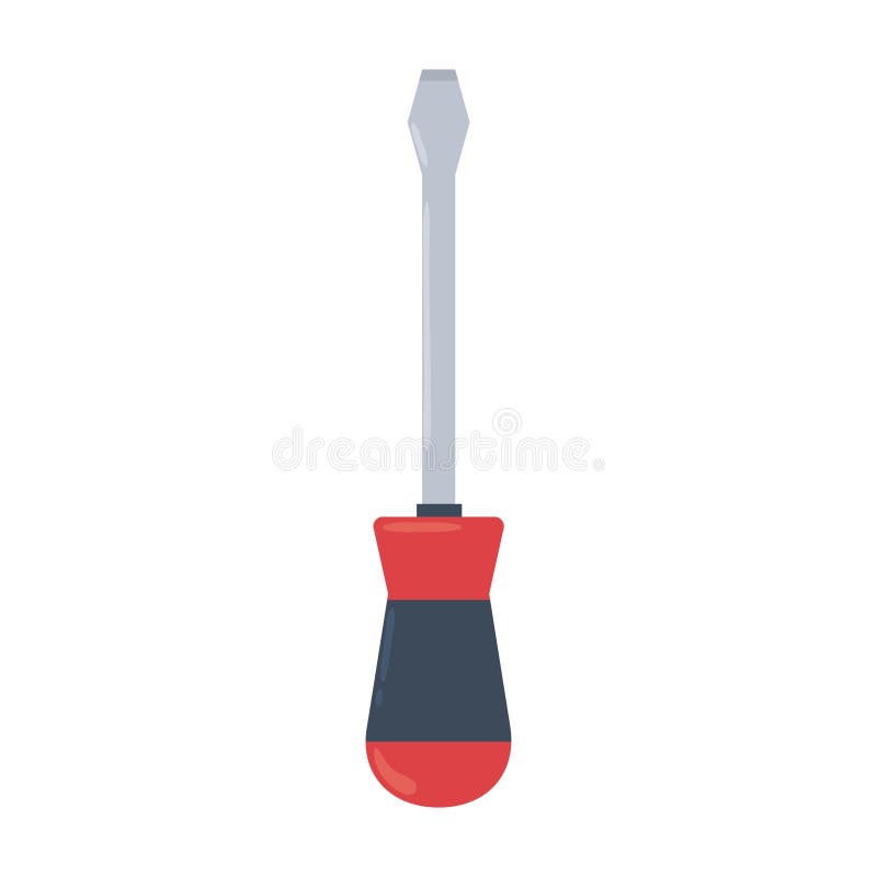 Screwdriver tool icon stock vector. Illustration of utility - 235973920