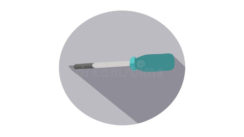 Screwdriver Tool Icon for Repairs, Vector Design Generative AI Stock ...