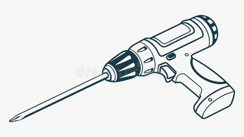 Screwdriver Tool Illustration Manual Repair Instrument, Vector Design ...