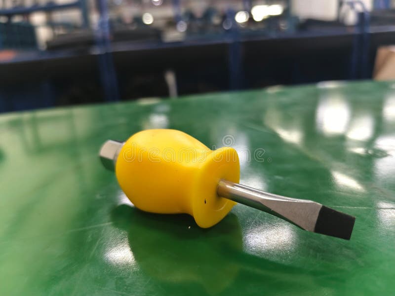 This Screwdriver is on the Tooling Table Stock Photo - Image of ...