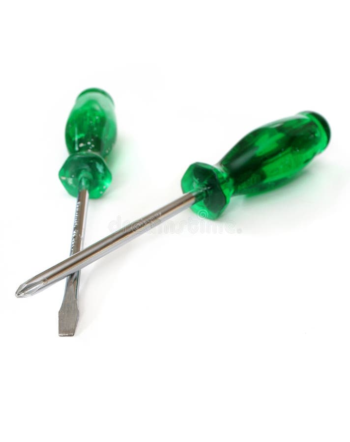 Screwdrivers stock photo. Image of green, screwdriver, toolbox - 788122